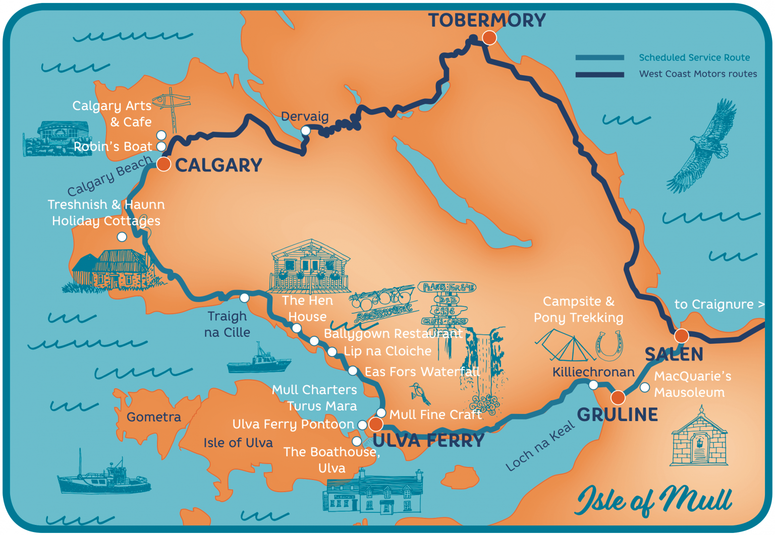 Timetable - Ulva Ferry Community Transport