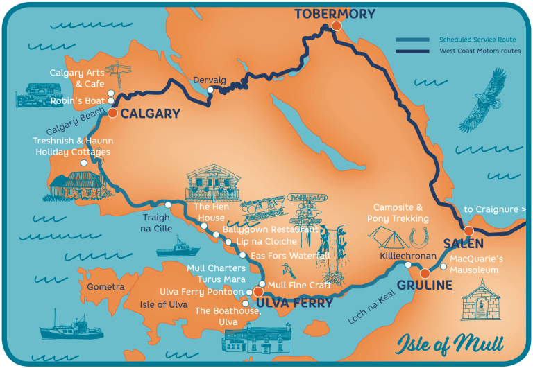 Timetable - Ulva Ferry Community Transport