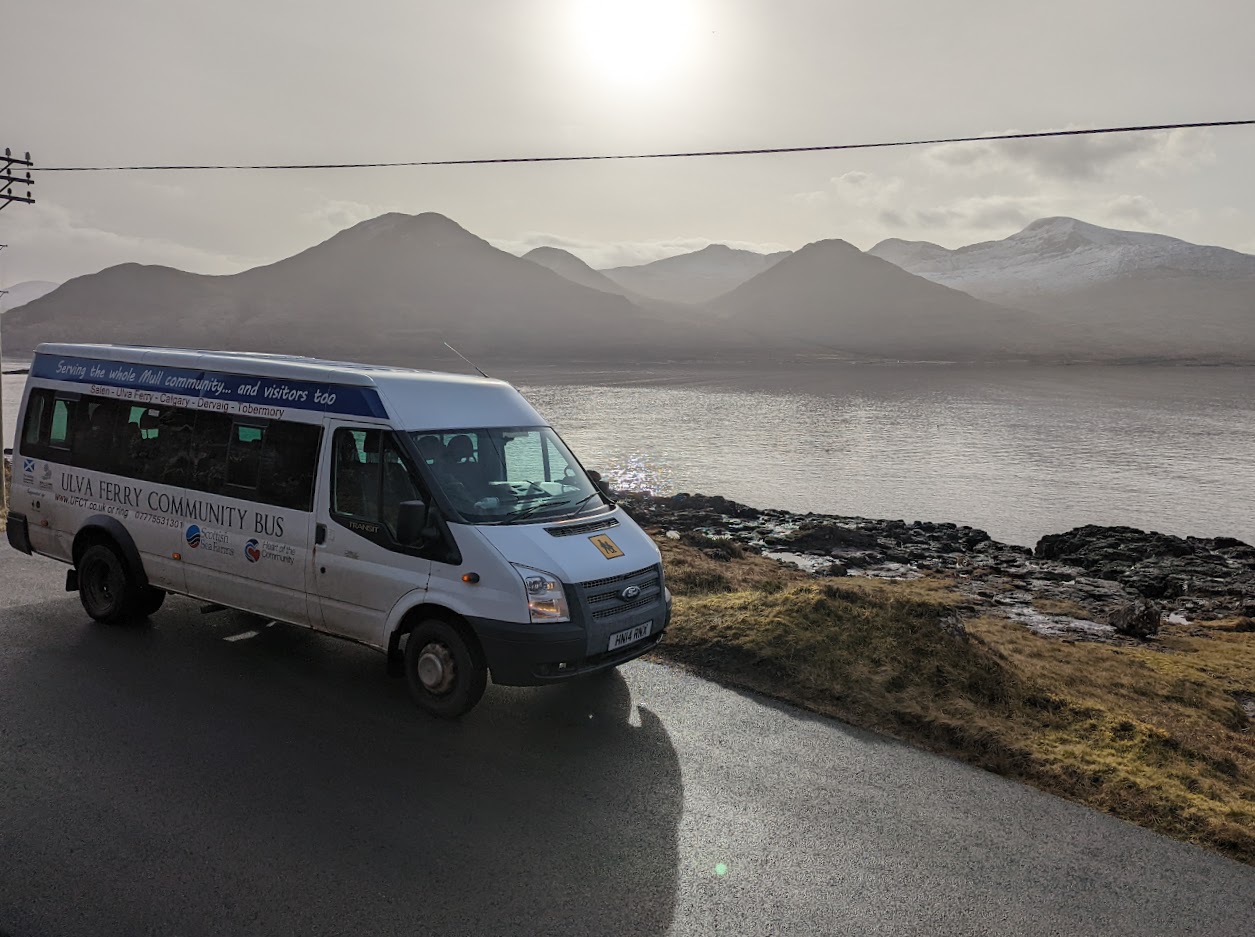 Ulva Ferry Community Transport - Transport for Residents & Visitors